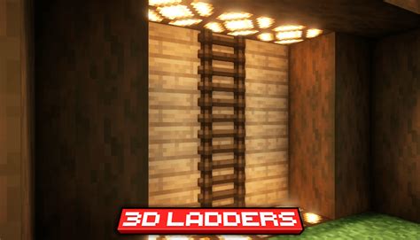 Ladders 3d Minecraft Resource Packs Curseforge