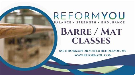 Matbarre Combo And Mat Classes Reformyou Henderson Nv