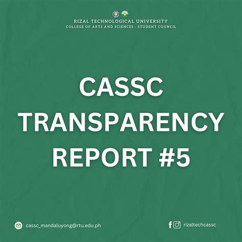 Rtu Rtu College Of Arts And Sciences Student Council