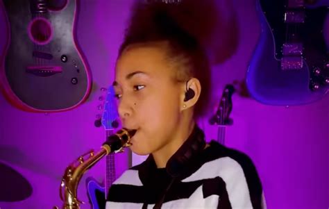 Watch Nandi Bushell Play Jazz Saxophone On Cover Of New Orleans Rhythm Kings