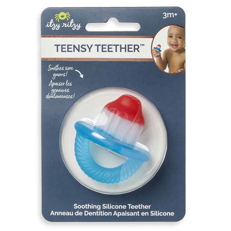 Teensy Teether Soothing Silicone Teether Treasures By Hey Little Buddy