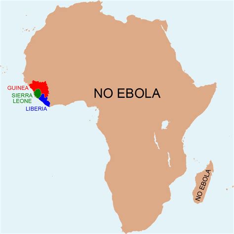 Just A Reminder Africa Is Big Ebola Infected Countries Are A Tiny Portion Of Africa Imgur