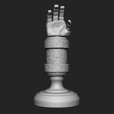 Stl File Hellboy Hand ・3d Printable Model To Download・cults