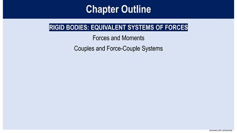 Solution Equivalent Systems Of Forces Statics Of Rigid Bodies Studypool