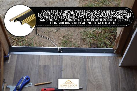 Install Laminate Flooring Door Threshold Floor Roma