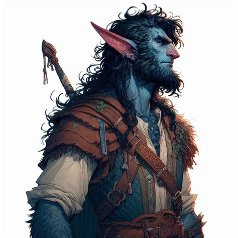 Firbolg Druid Character Design Bugbear Wizard