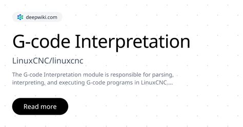 G Code Interpretation Linuxcnclinuxcnc Deepwiki