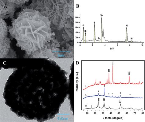 A Sem B Eds And C Tem Characterization Of Nsnf D Xrd Curves Download Scientific