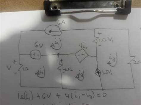Solved Find V ﻿with The Node Method