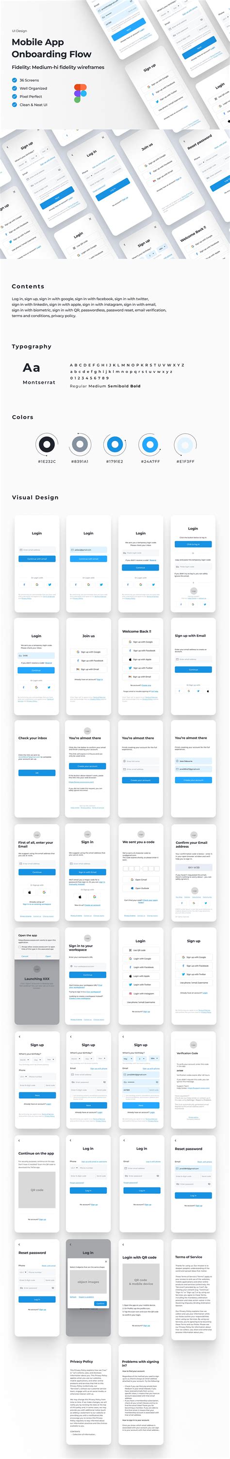 Mobile App Onboarding Flow Ui Design Behance