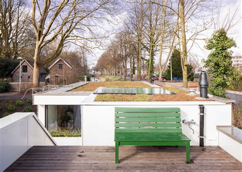 Copper Clad Parkark Houseboat By Bytr Architects