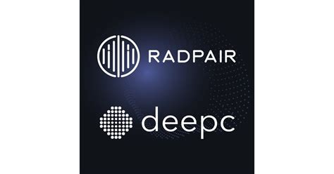 Radpair And Deepc Announce Exclusive Multi Year Partnership To