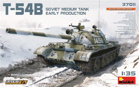 T 54b Medium Tank Early Production 1 35 Miniart Full Interior