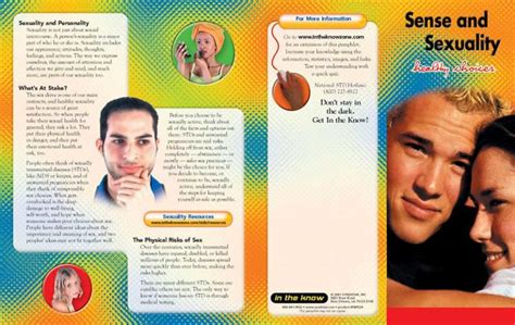 Sex Education Pamphlet Prevention And Treatment Resources