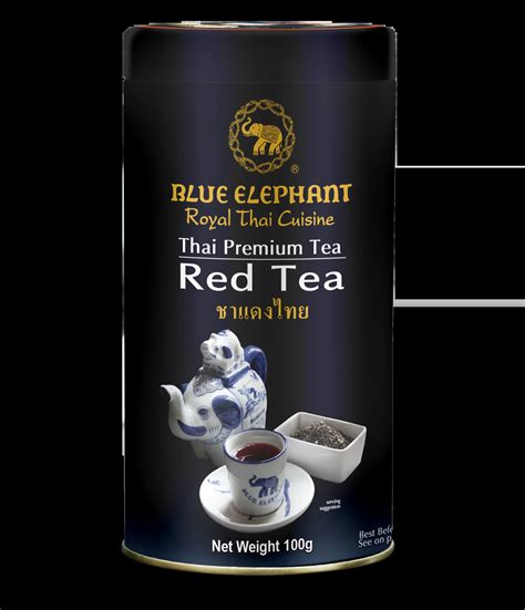 Thai Tea 100g Authentic Thai Red Tea Blue Elephant