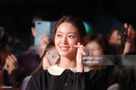 South Korean Actresssinger Kim Seol Hyun Attends The Showcase Of