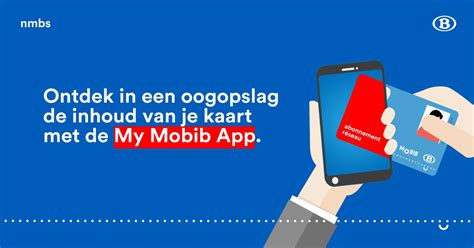 Nmbs Wist Je Dat Via De My Mobib App Je Op Elk Moment De Facebook