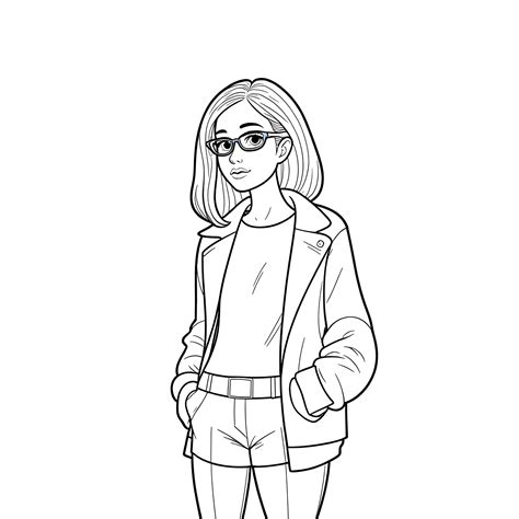 Best Daria Coloring Pages Free Printable Pdf