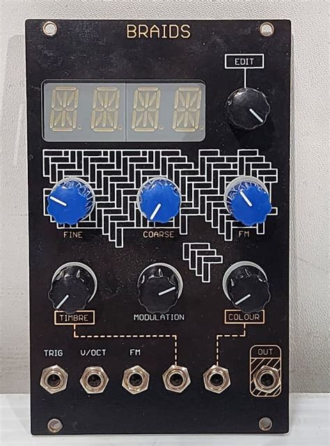 Mutable Instruments Braids Diy Clone Oscillosaurus Eurorack Reverb