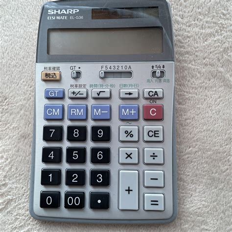 【中古】sharp El G36 メルカリ