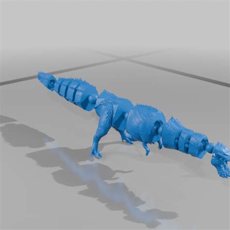 🏗 The Hangry Pickle Deviljho Articulated・free 3d File For ・cults