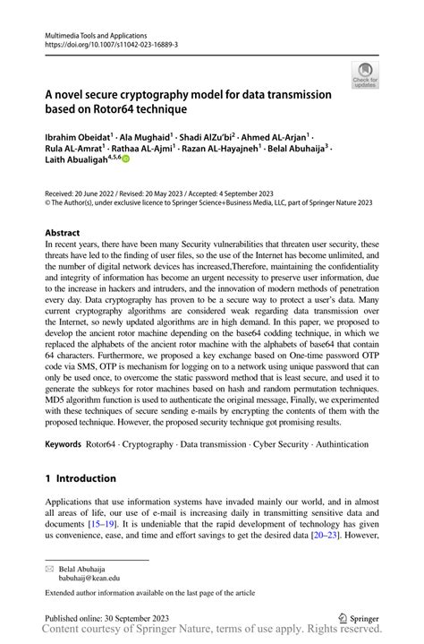 a novel secure cryptography model for data transmission based on