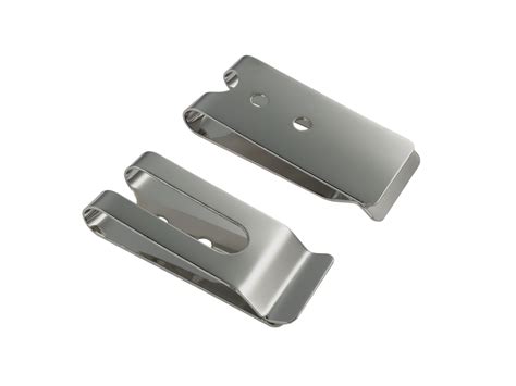 Metal Spring Clip Split Face Non Locking
