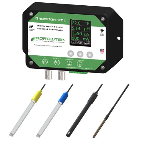 Hydroponics Water Sensors Sxh Hydroponics Nutrient Ph Monitor