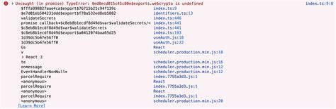 Webcrypto Import Errors In 0291 · Issue 318 · Oddsdkts Odd · Github