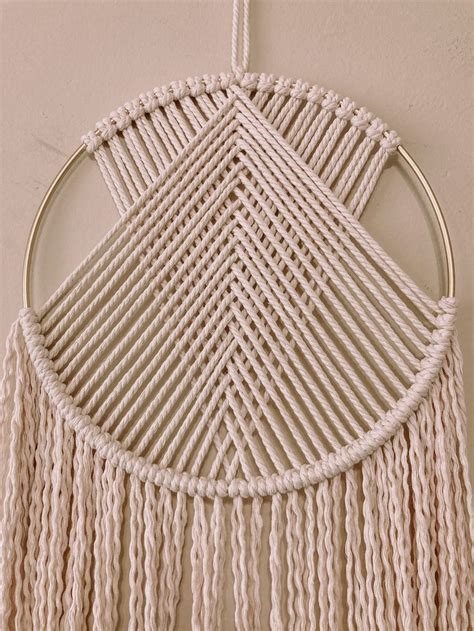 Macrame Ring Muur Opknoping Etsy Nederland Macrame Rings Macrame Wall Hanging Patterns