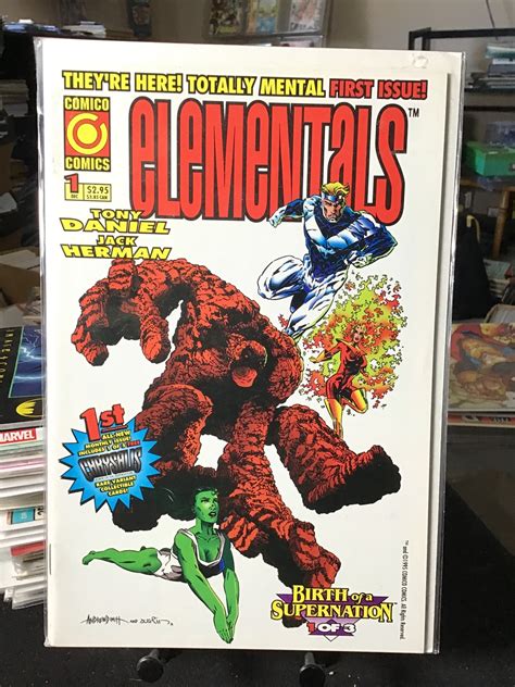 Elementals 1 1995 Comic Books Modern Age Comico Superhero Hipcomic