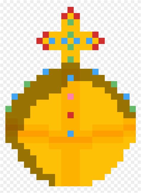 The Holy Hand Grenade Red Crystal Pixel Art Hd Png Download