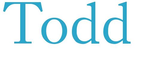 Todd Name For Boys Meaning Popularity And Origin