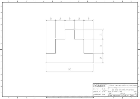 Cad Exercises Sample 002 Pdf