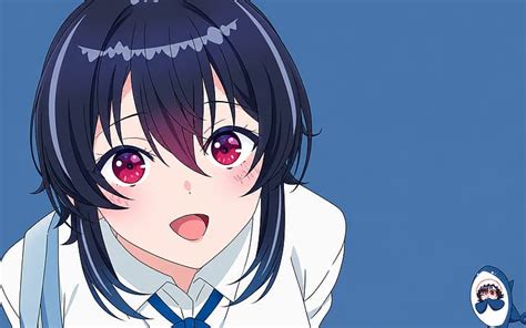 Anime Blue Umi Asanagi I Made Friends With The Second Prettiest Girl
