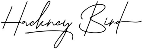 Hackney Bird Font Free Download Resource Boy