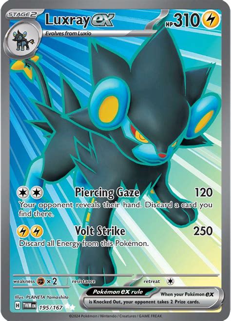 Luxray Ex 195 Prices Pokemon Twilight Masquerade Pokemon Cards