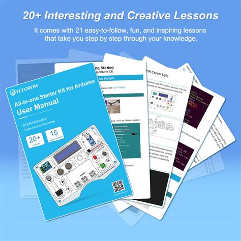 All In One Starter Kit For Arduino Common Board Design Kit With Sen CrowPi