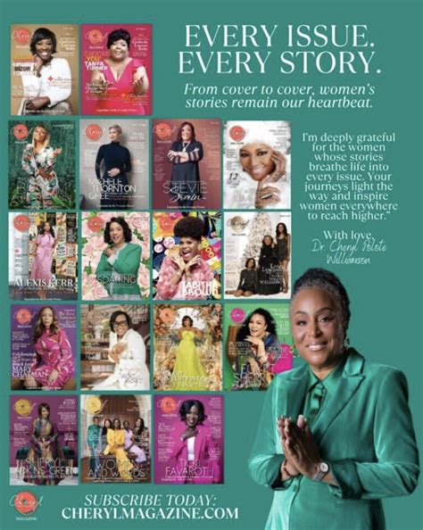 Featured In Connected Woman Magazine Page 5 Cheryl Polote Williamson