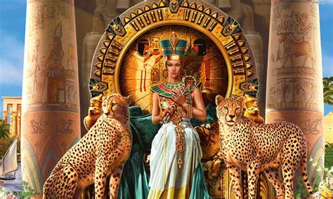 Ancient Egyptian Queen Cleopatra