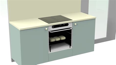 Small Kitchen 3d Model 25 3dm 3ds Obj Unknown Skp Free3d