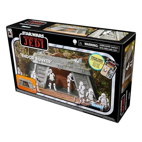 Star Wars Playset Vintage Endor Bunker W Endor Rebel Commando