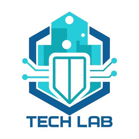 Tech Lab Logo Design Concept Vector Art And Illustration Premium Ai Generated Vector