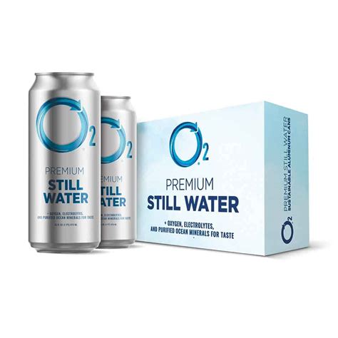 O2 Oxygenated Water Natural Canned Water For Dehydration Relief