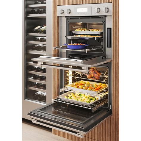 Thermador 30 Double Combination Built In Oven With Steam Convection In