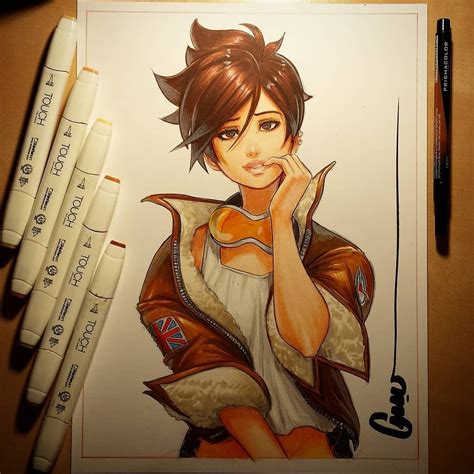 Update Sold Tracer Overwatch A Fans Concept The Lighting