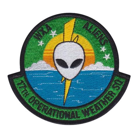 17 Ows Wxa Aliens Patch 17th Operational Weather Squadron Patches