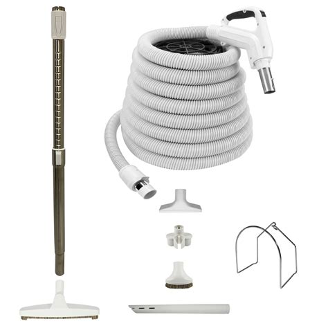 Central Vacuum Accessory Kit With Telescopic Wand