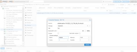 A Step By Step Guide To Restoring Backups In Proxmox Ve Vinchin Backup