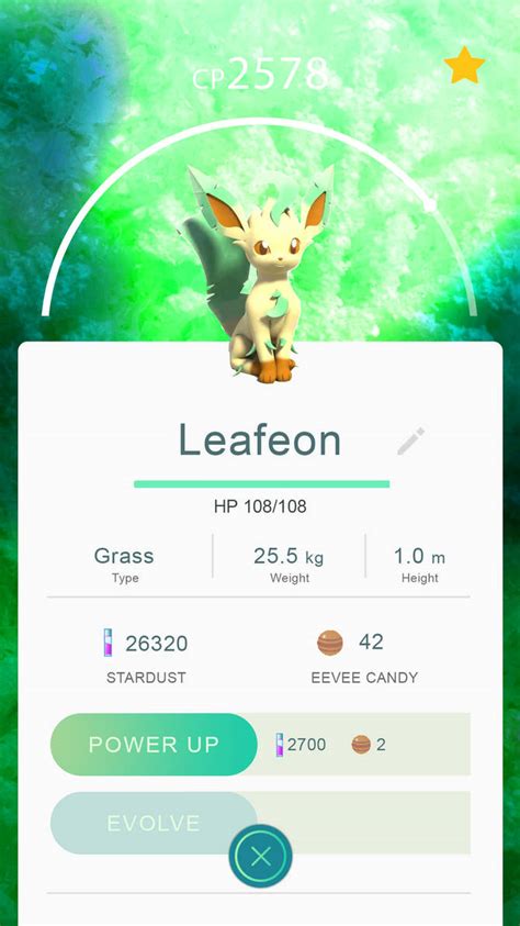 Pokemon Go Leafeon By Guduninja On Deviantart